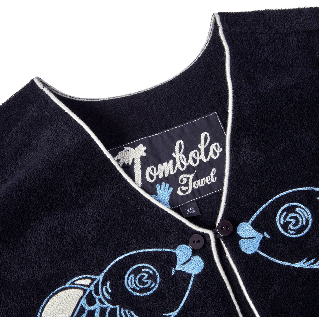 'Fish Smooch' Hand Towel Top – Tombolo Company